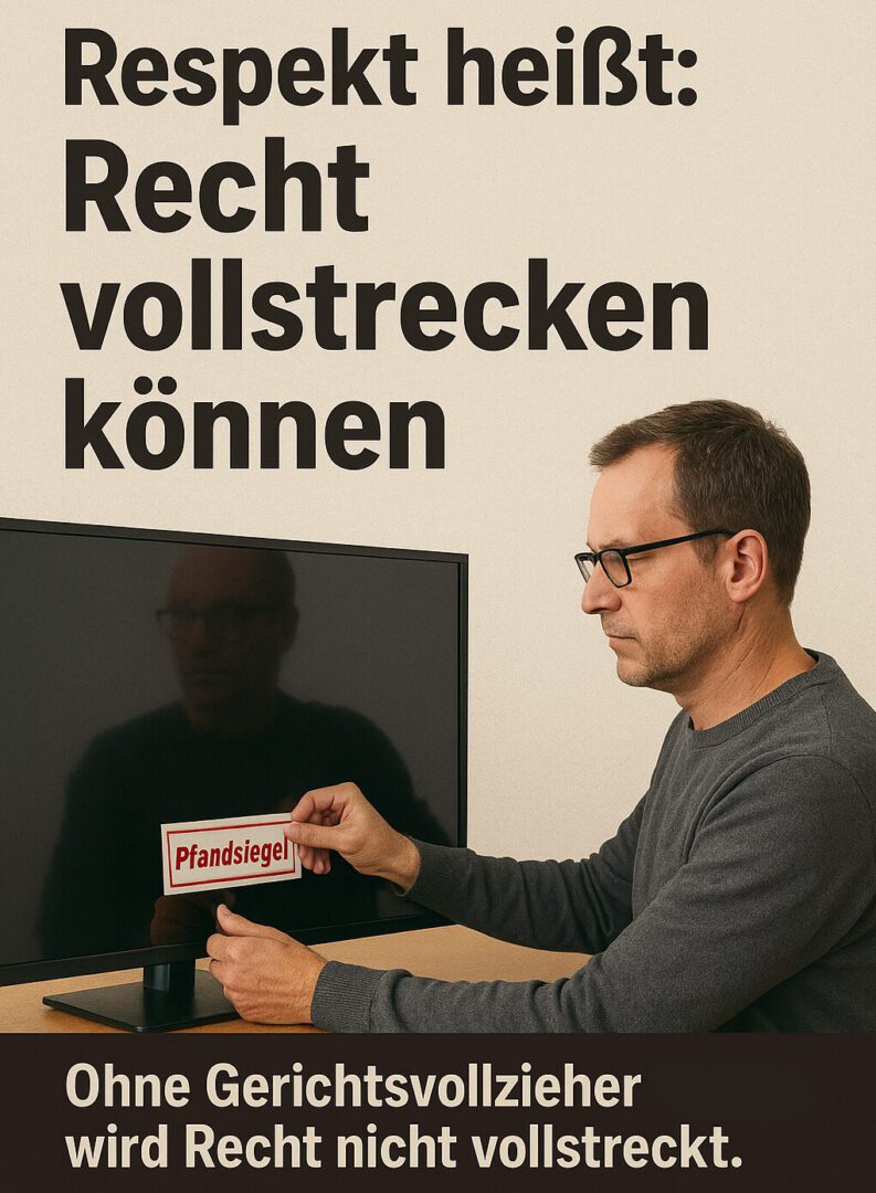 „Respekt für die, die Recht durchsetzen“ – Deutsche Justiz-Gewerkschaft